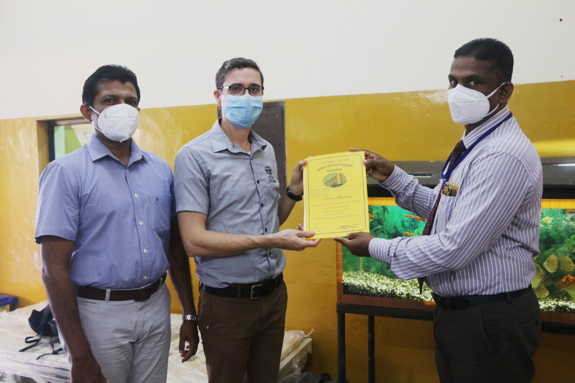 ADRA Sri Lanka Supports COVID-19 Wards of Gampaha General Hopsital ...